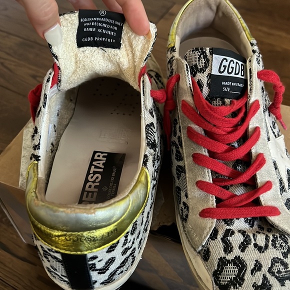 Golden Goose | Shoes | Golden Goose Limited Edition Leopard Print ...